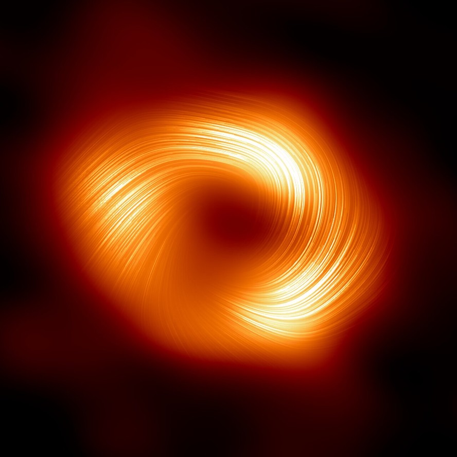 Astrônomos revelam visão inédita do buraco negro no centro da Via
