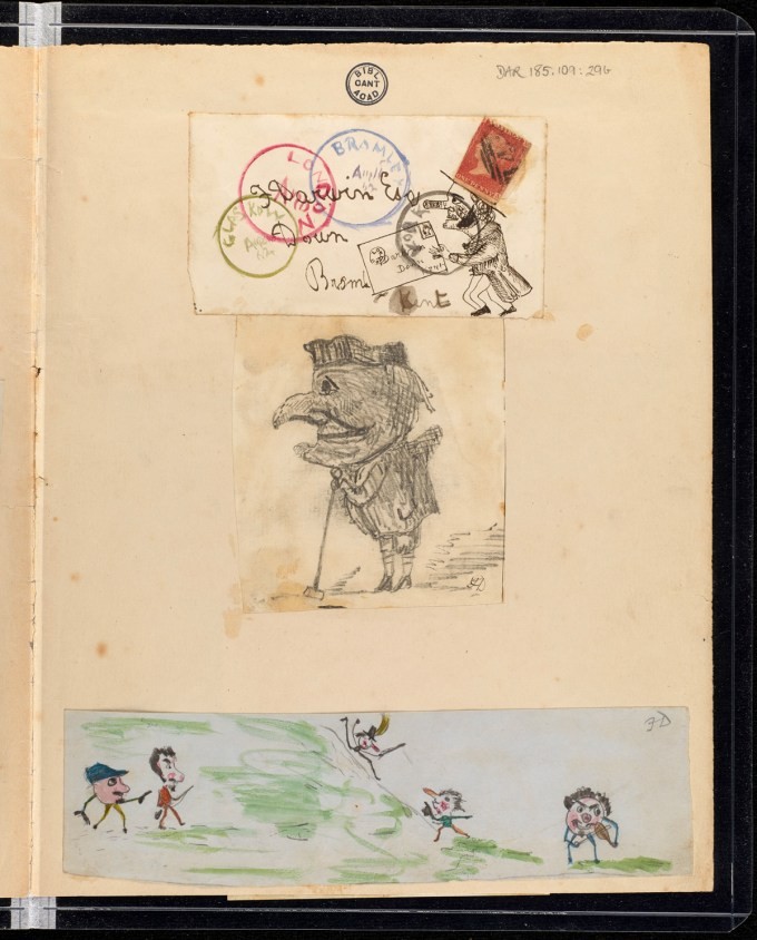 Os curiosos desenhos que os filhos de Charles Darwin deixaram em seus ...