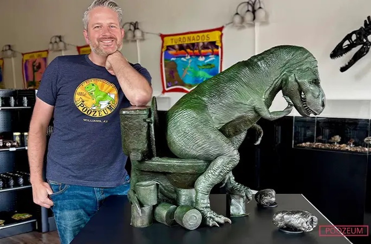 Homem deixa emprego corporativo para abrir museu de fezes fossilizadas ...