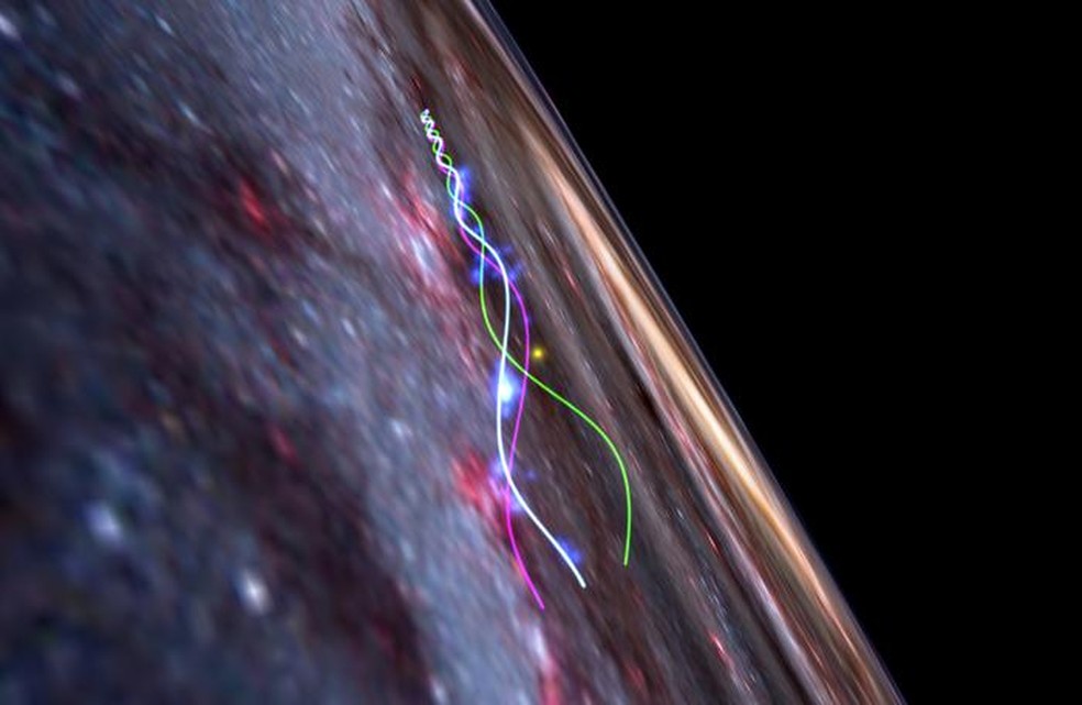 Pela 1ª vez, astrônomos captam movimento de misteriosas ondas da Via Láctea