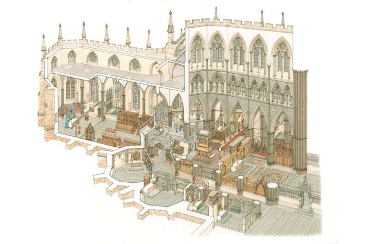 Capela medieval perdida lança luz sobre enterros na Abadia de Westminster
