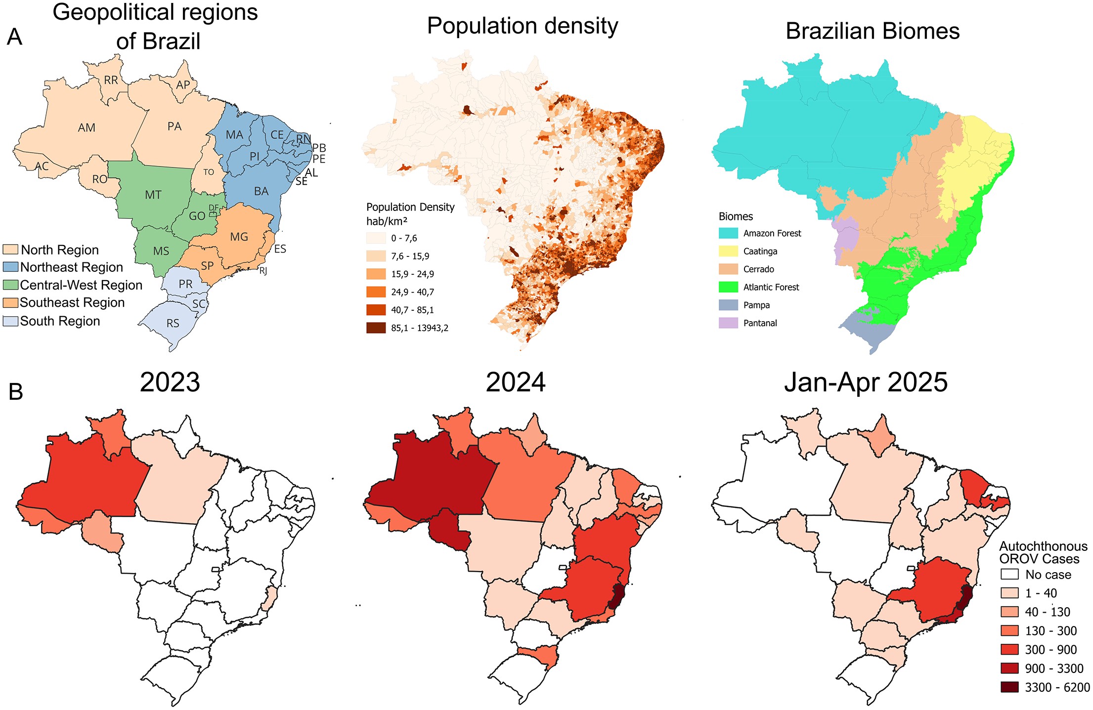 Estudo registra expansão do vírus oropouche no Nordeste