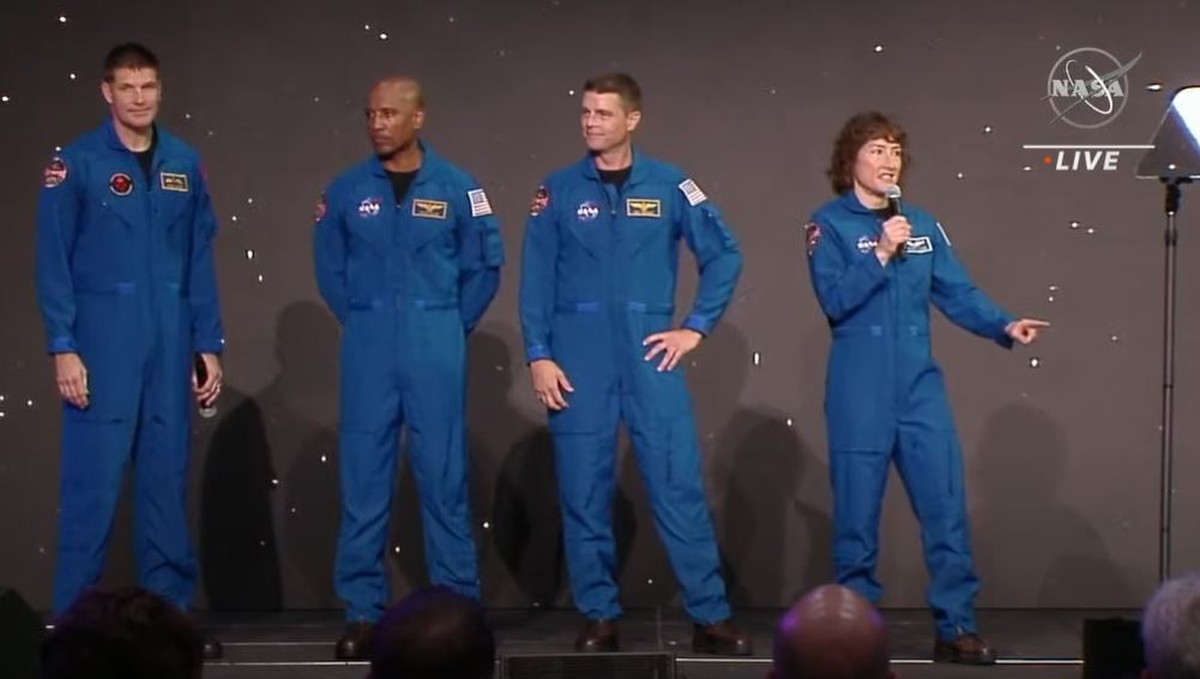 Quem são os 4 astronautas que vão orbitar a Lua em nova missão da Nasa