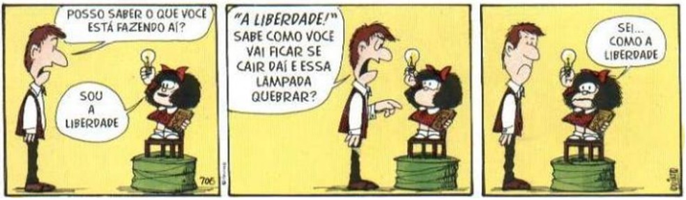 “Voltando a Ler Mafalda”: 6 tirinhas que refletem o contexto dos anos 1960