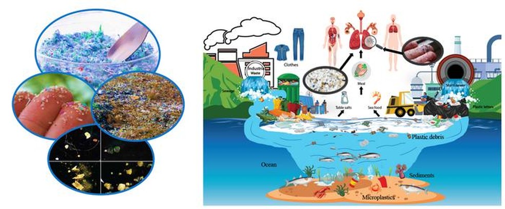 Microplásticos podem 'grudar' nas vias aéreas superiores de humanos