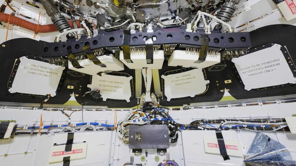 Nasa divulga fotos inéditas de Orion, nave que levará humanos à Lua; Veja