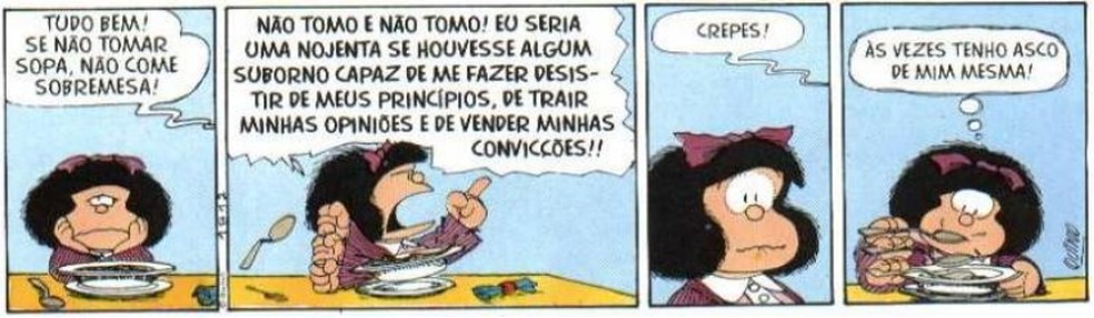 “Voltando a Ler Mafalda”: 6 tirinhas que refletem o contexto dos anos ...