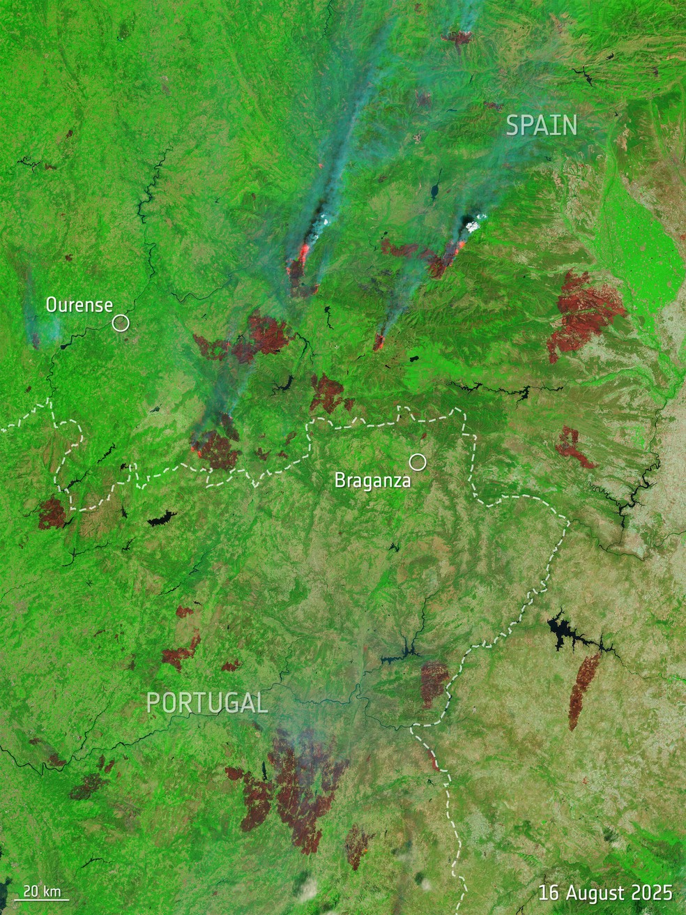 Incêndios na Europa em meio à onda de calor são tão graves que são ...