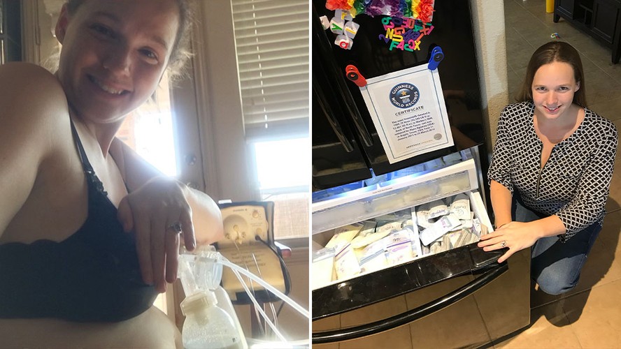 Americana bate recorde ao doar leite materno para mais de 350 mil bebês ...