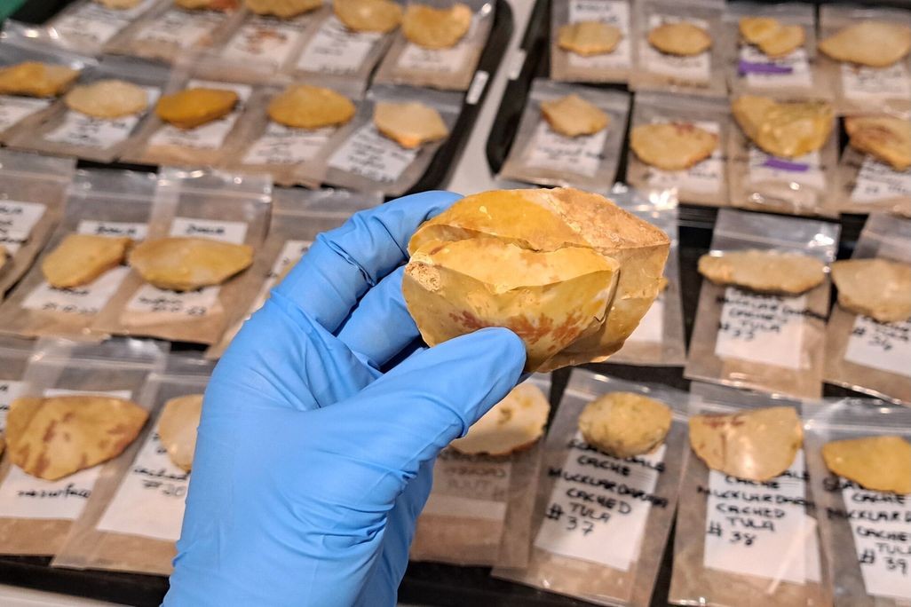 O que guarda esta 'cápsula do tempo' enterrada por aborígenes há 170 anos