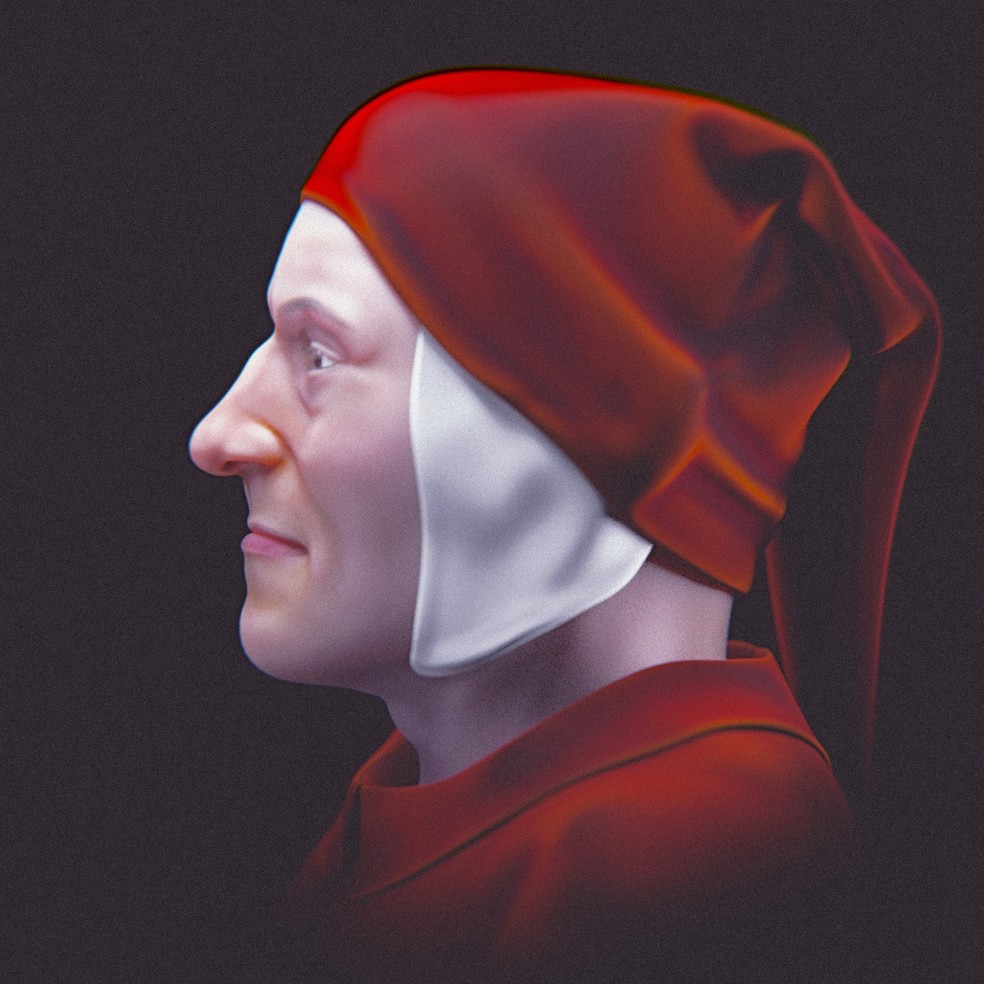 Rosto do famoso escritor Dante Alighieri é recriado por designer ...