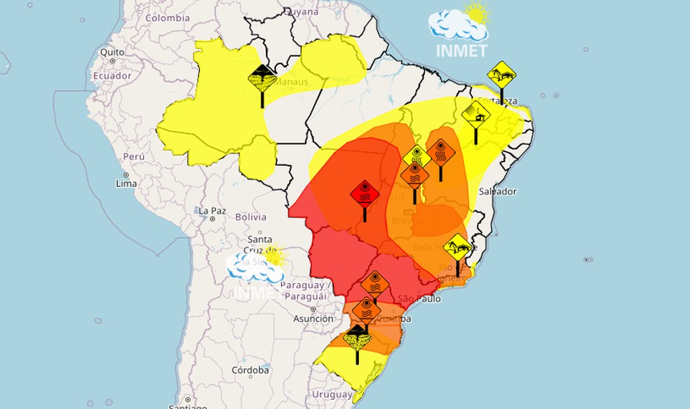 Onda de calor: o que significam as cores dos alertas de temperatura ...